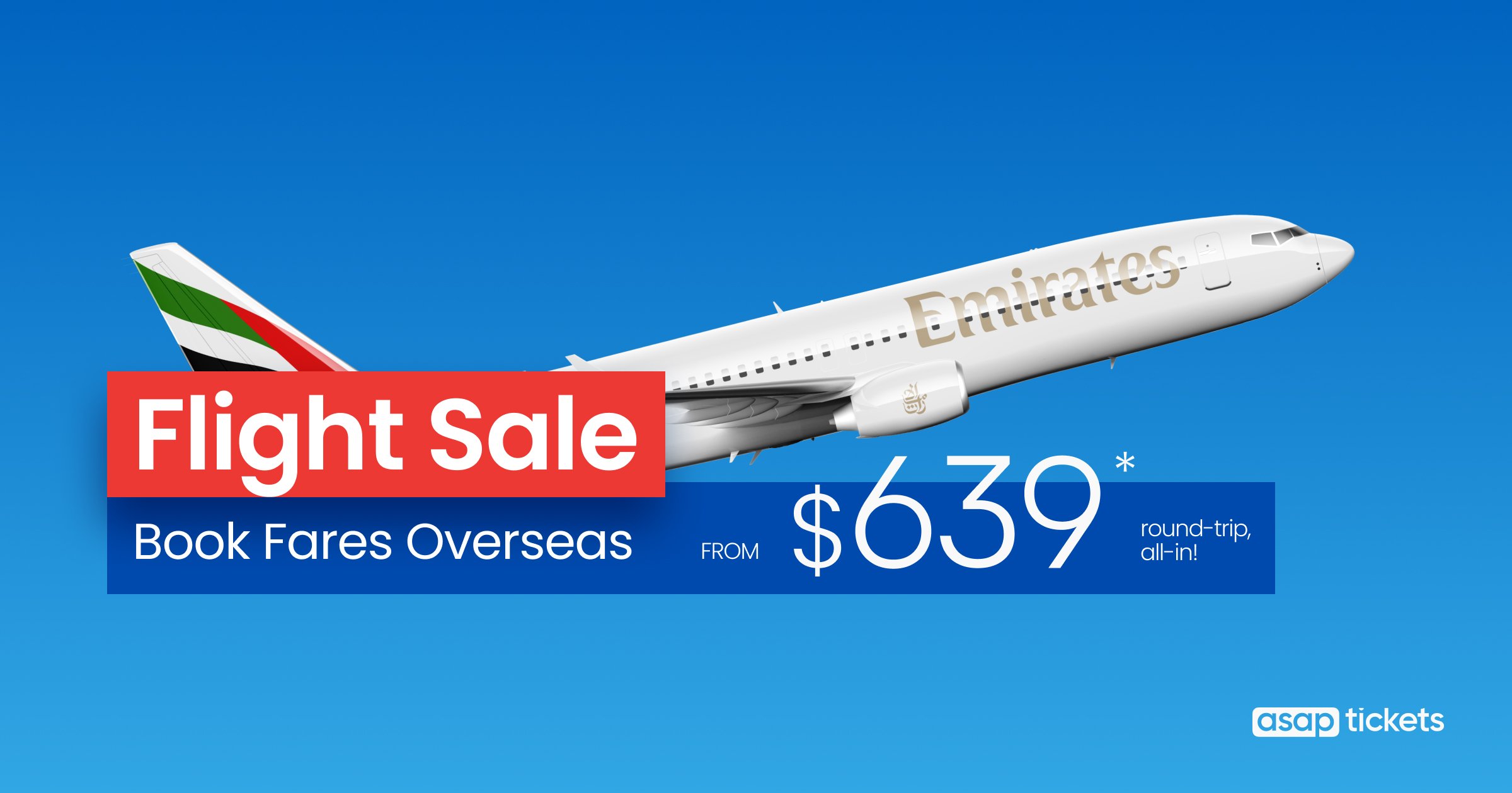 Up to 50%* Cheaper Emirates Airlines Tickets, Emirates Airlines ...
